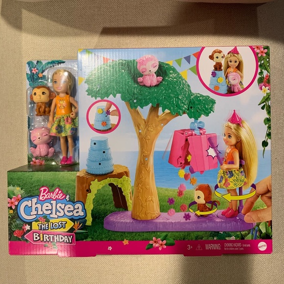 Mattel | Toys | Barbie Chelsea The Lost Birthday Party Fun Playset New ...